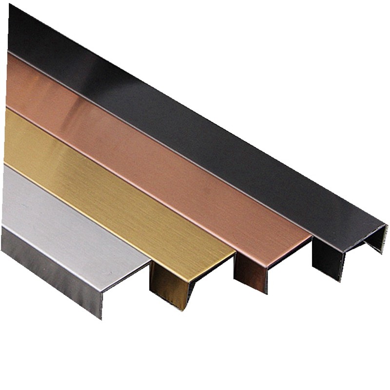 0.65MM Metal Inlay Strips Stainless Steel Tile Trim Dekorasi Interior ...